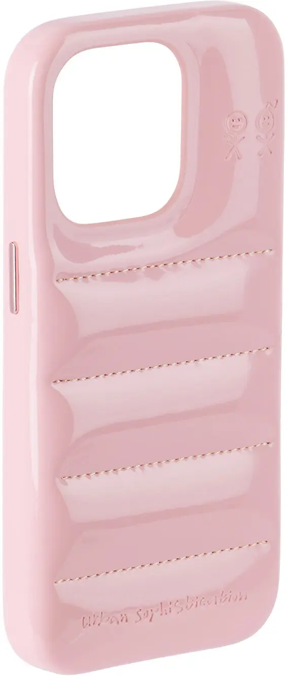 Urban Sophistication Pink 'The Puffer' Iphone 14 Pro Case - Pink
